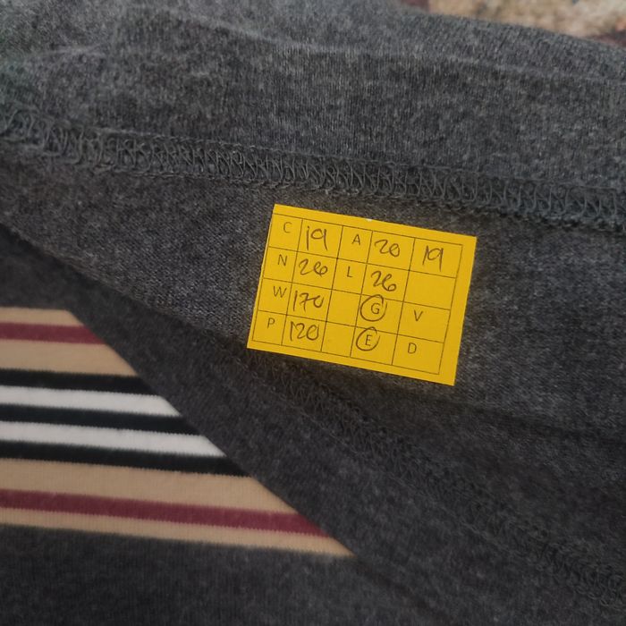 Vintage Burberry Black Label Strips Design T-shirt | Grailed