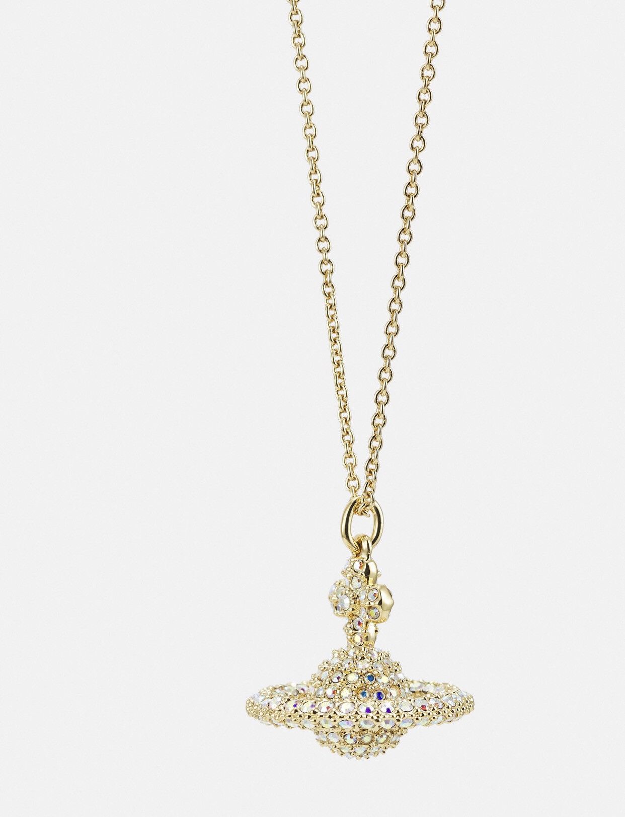 Designer × Vivienne Westwood Vivienne Westwood ORB Gold Cristal Pendant ...