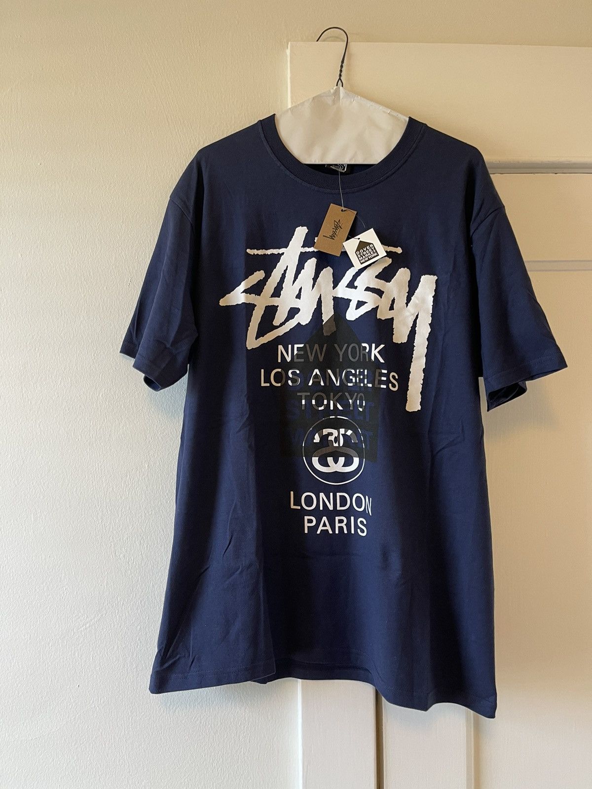 Dover Street Market × Stussy Stussy x DSM WORLD TOUR SHIRT | Grailed