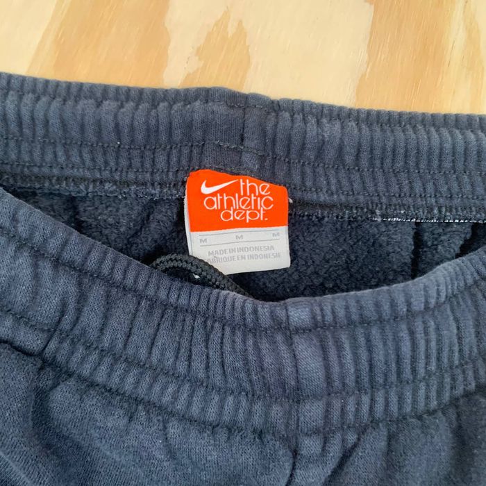 Nike Vintage black Nike essential cotton sweatpants | Grailed