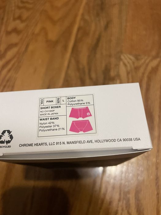 Chrome Hearts Chrome Hearts Woman’s Pink Horseshoe Underwear | Grailed