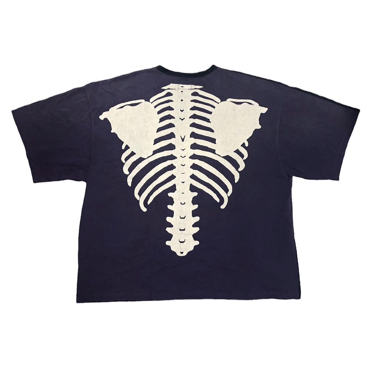 Kapital 2-Tone Skeleton BONE Tee Oversized | Grailed