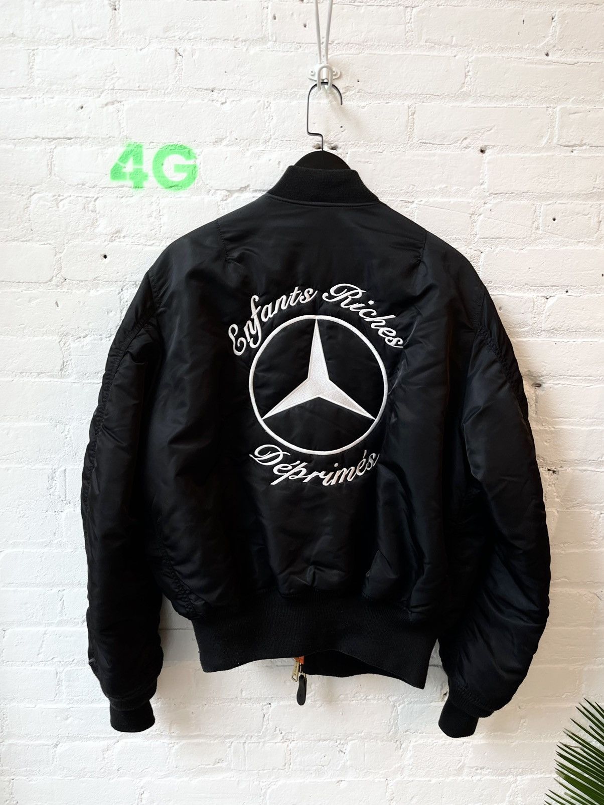 Enfants Riches Deprimes ERD MERCEDES BENZ BLACK BOMBER JACKET ( early ...