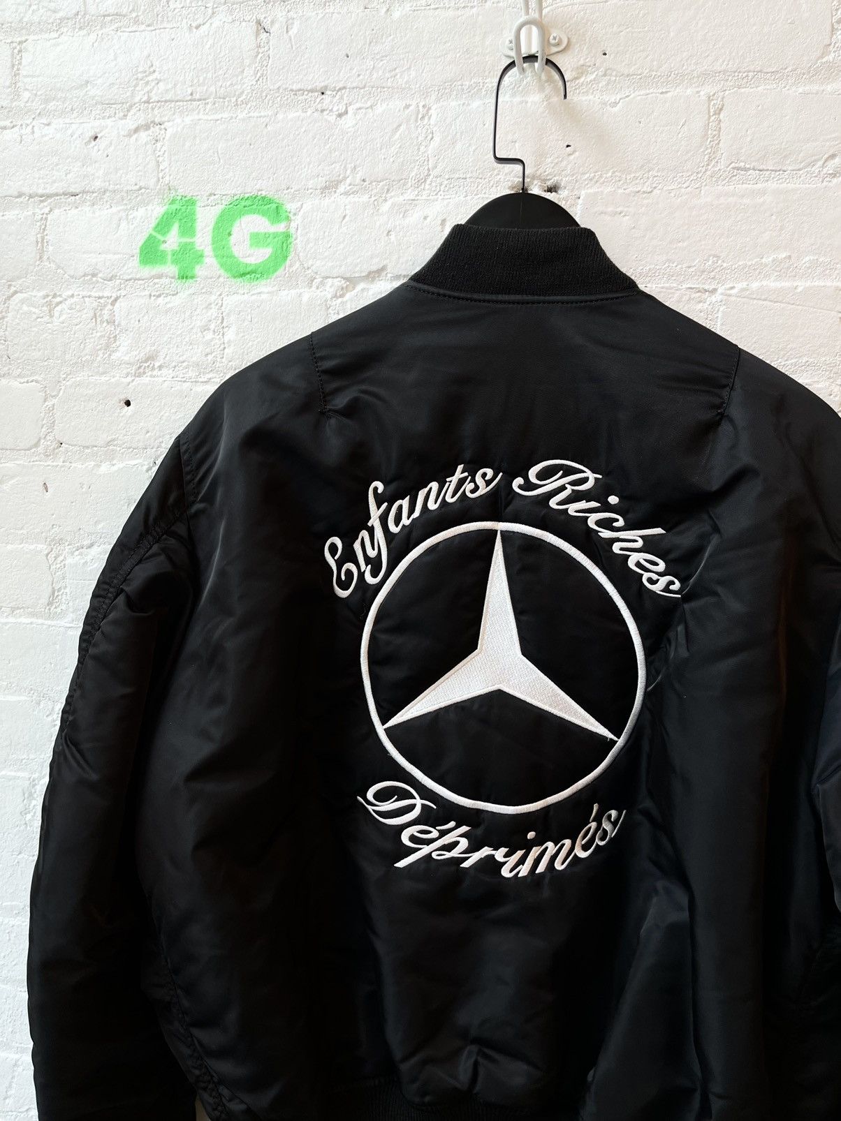 Enfants Riches Deprimes ERD MERCEDES BENZ BLACK BOMBER JACKET ( early ...