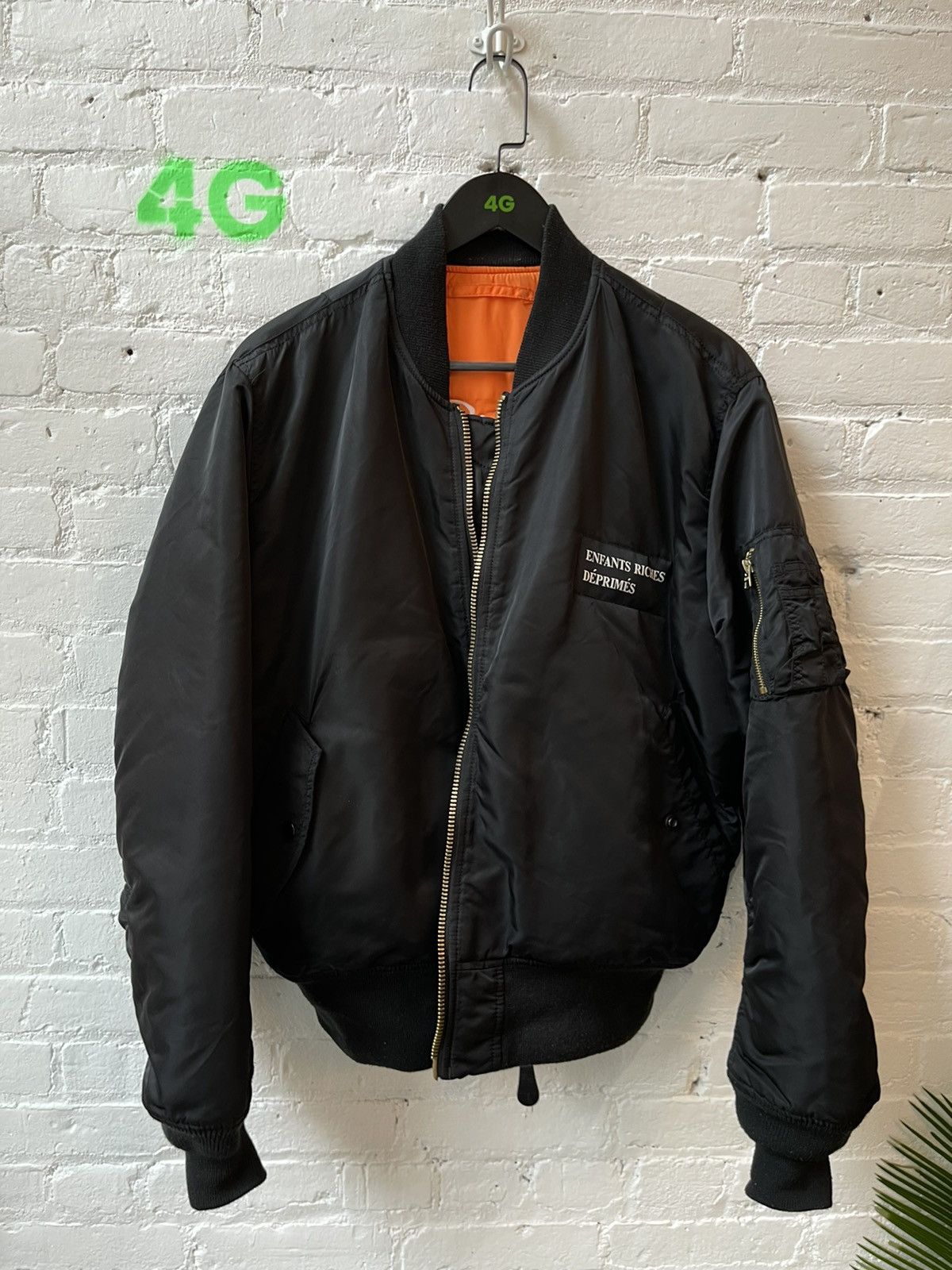 Enfants Riches Deprimes ERD MERCEDES BENZ BLACK BOMBER JACKET ( early ...