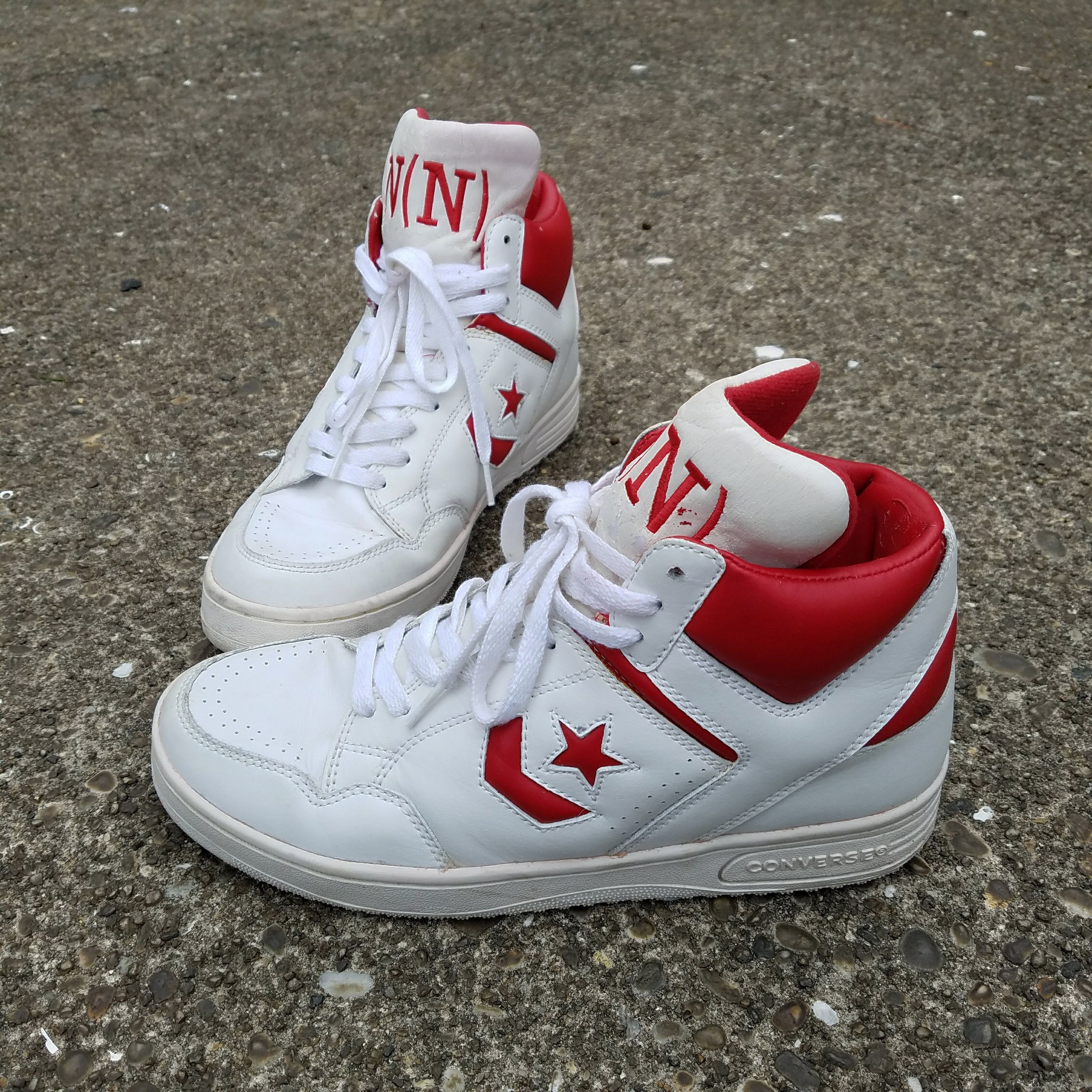 Converse × Number (N)ine Weapon Hi-Top | Grailed