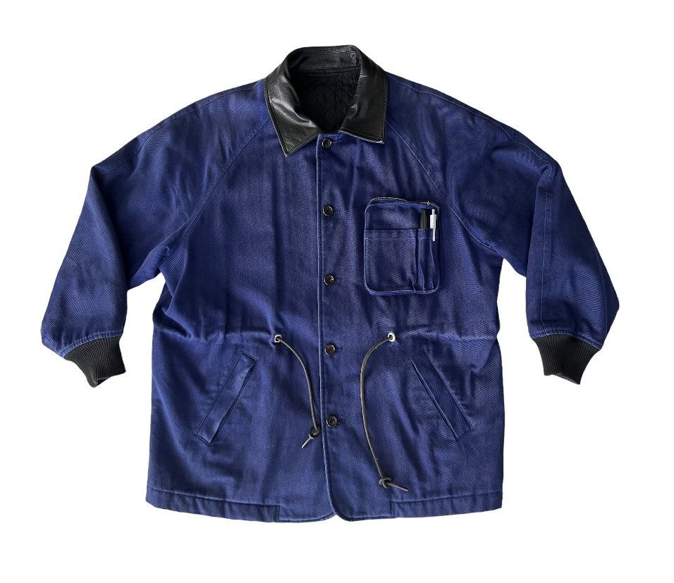 Comme des Garcons Homme 1990 CDGH Cargo Pocket Work Coat | Grailed