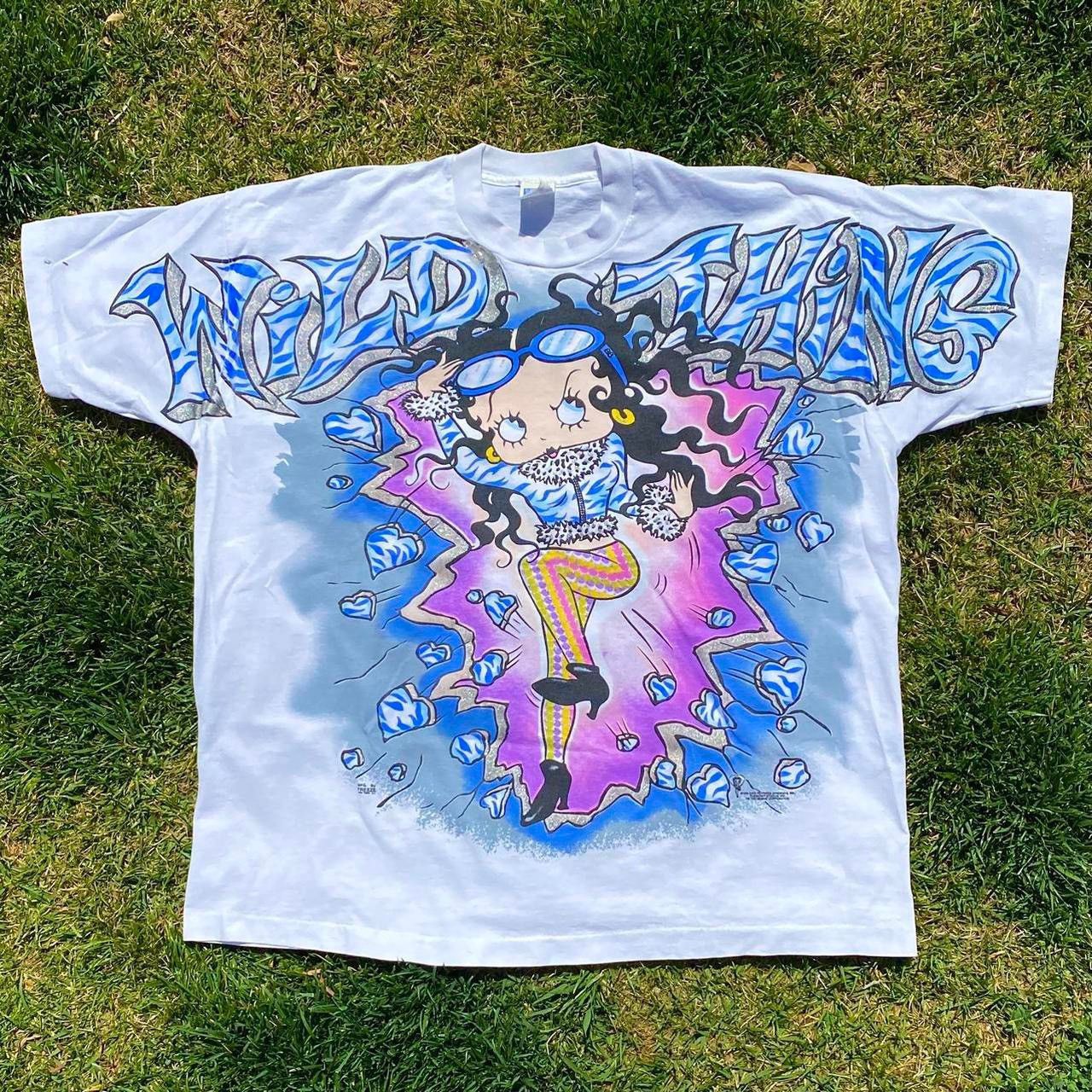 Vintage Vintage 1995 Betty Boop - Wild Thing Graphic T-shirt | Grailed