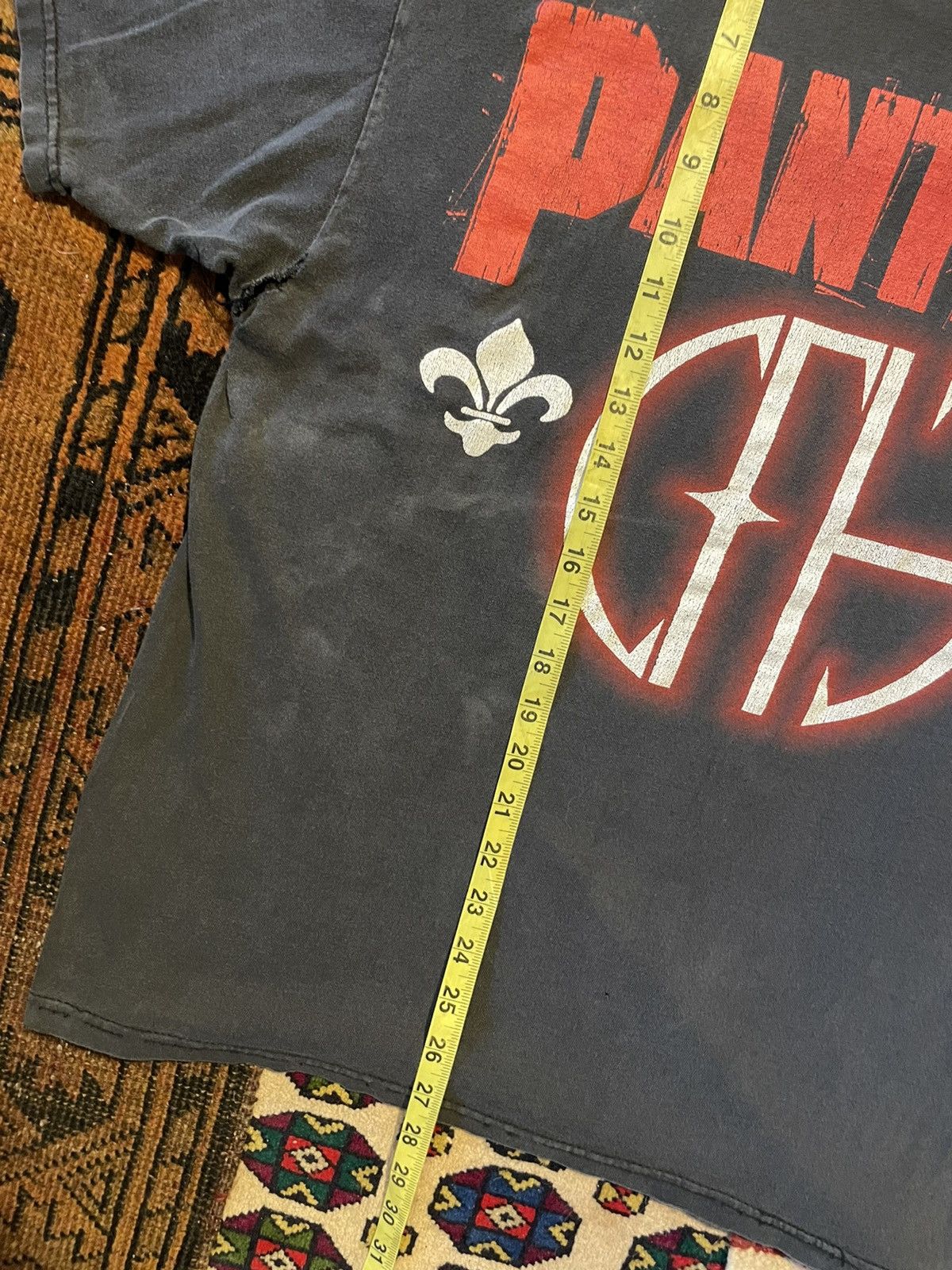 Vintage Vintage faded pantera confederate flag distressed shirt | Grailed