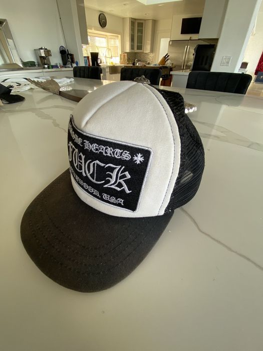 Chrome Hearts Chrome Hearts “Fuck” Hat | Grailed