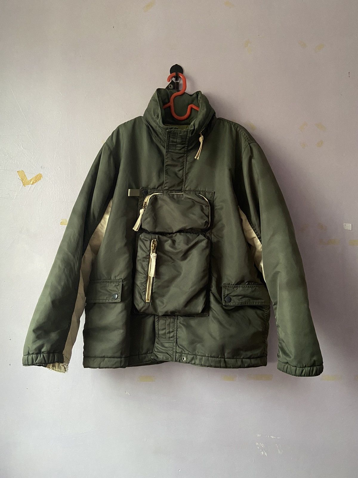 Japanese Brand × Military × Vintage Vintage Military Front Pack J1W ...