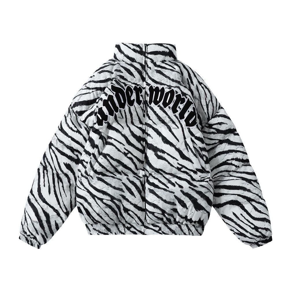 Japanese Brand × Streetwear Underworld Tiger Striper Puffer Jacket ...