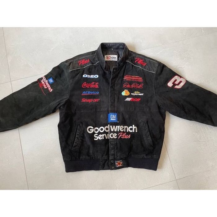 Other Vintage Dale Earnhardt Leather Racing Jacket - 2XL | Grailed