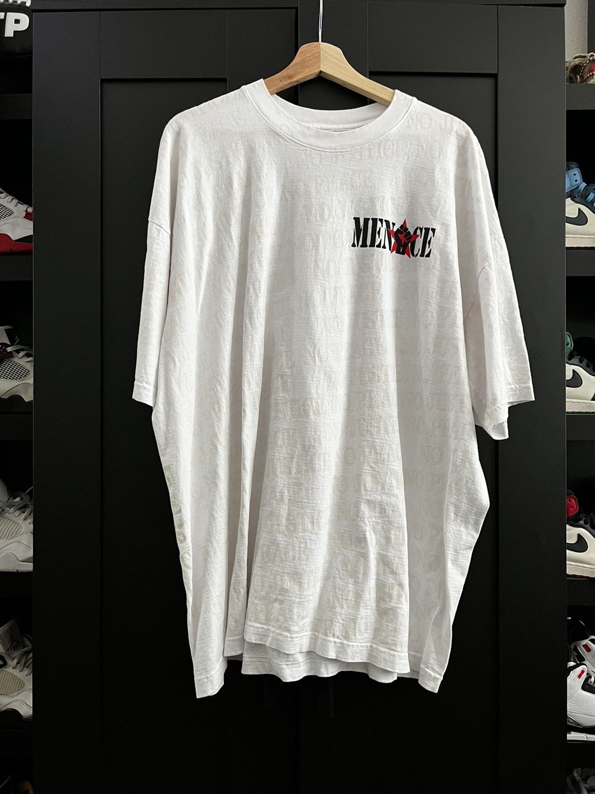 Menace Menace No Justice No Peace Tee | Grailed