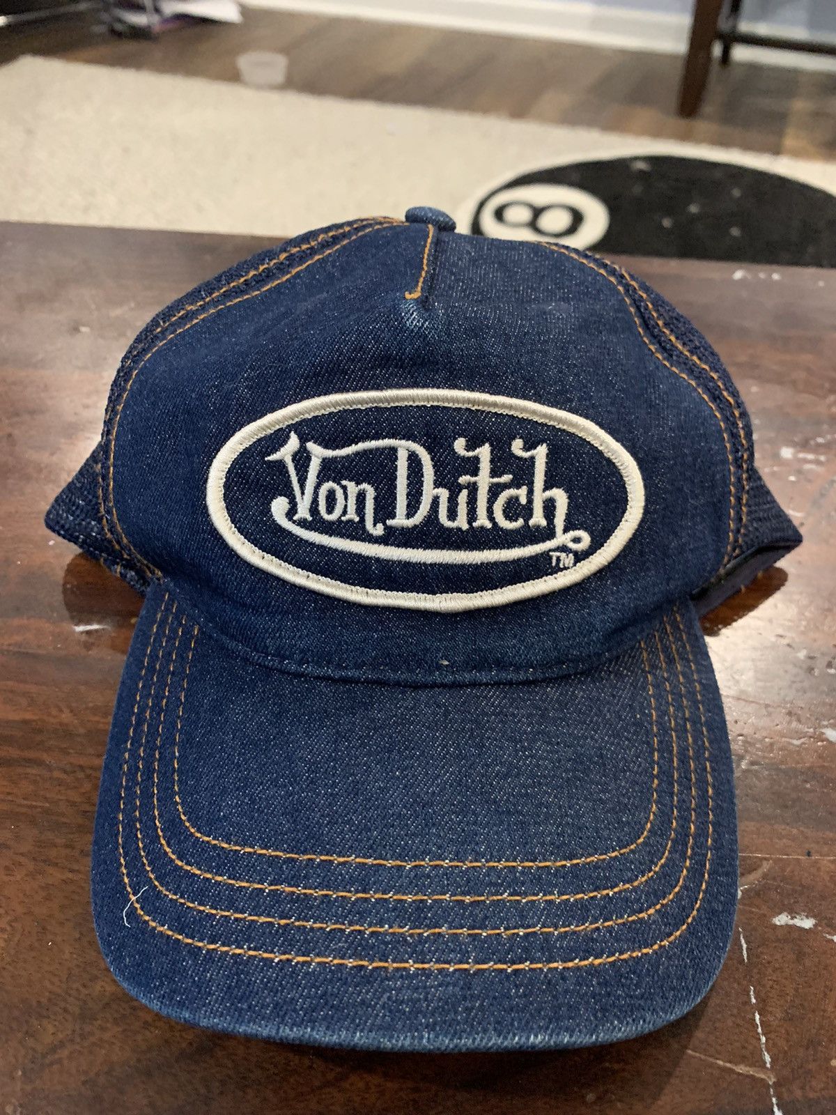 Vintage × Von Dutch von dutch all denim hat | Grailed