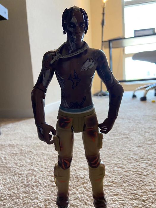 Travis Scott Travis scott x Fortnite duo action figures | Grailed