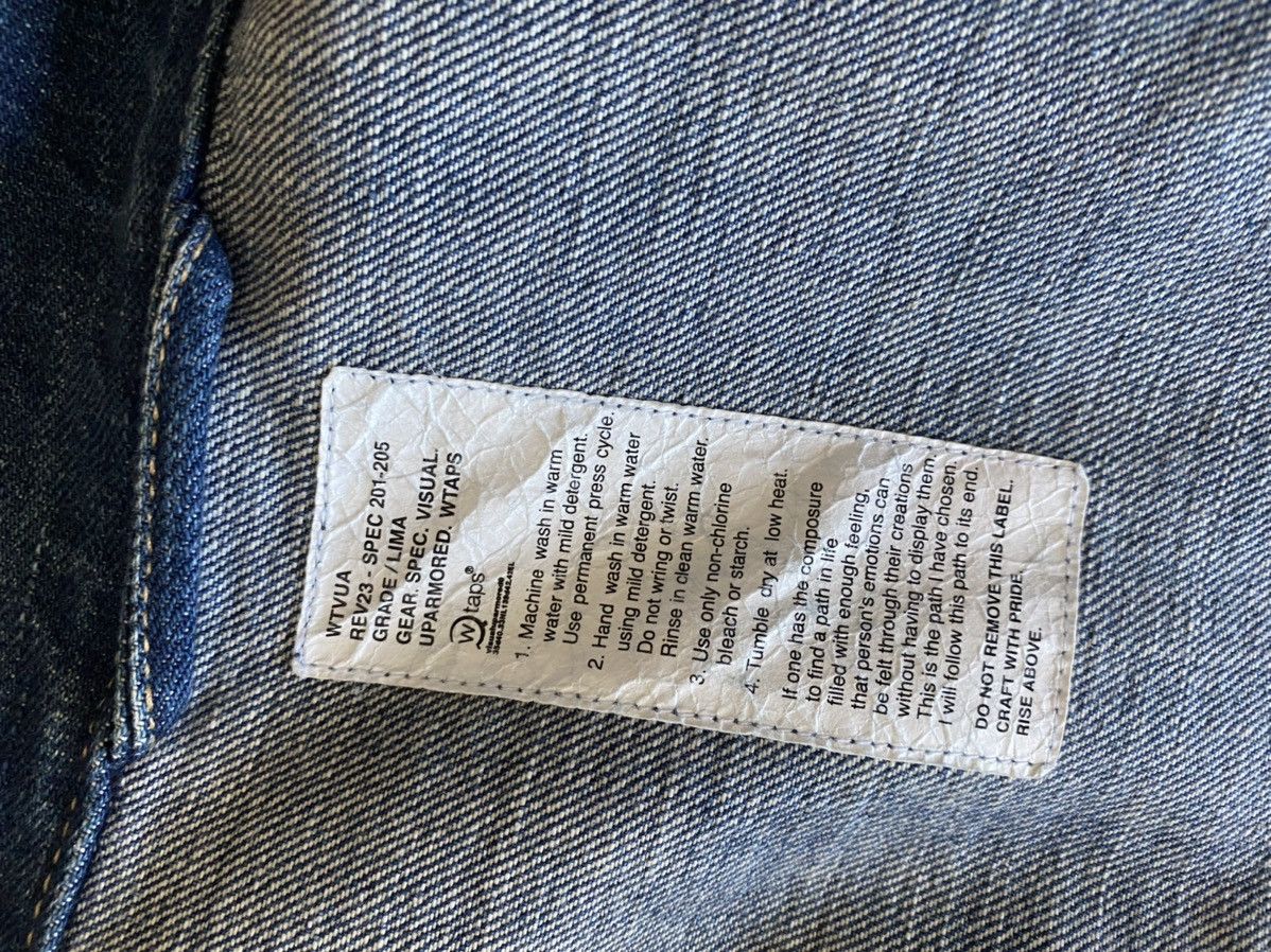 Wtaps Wtaps denim jacket | Grailed