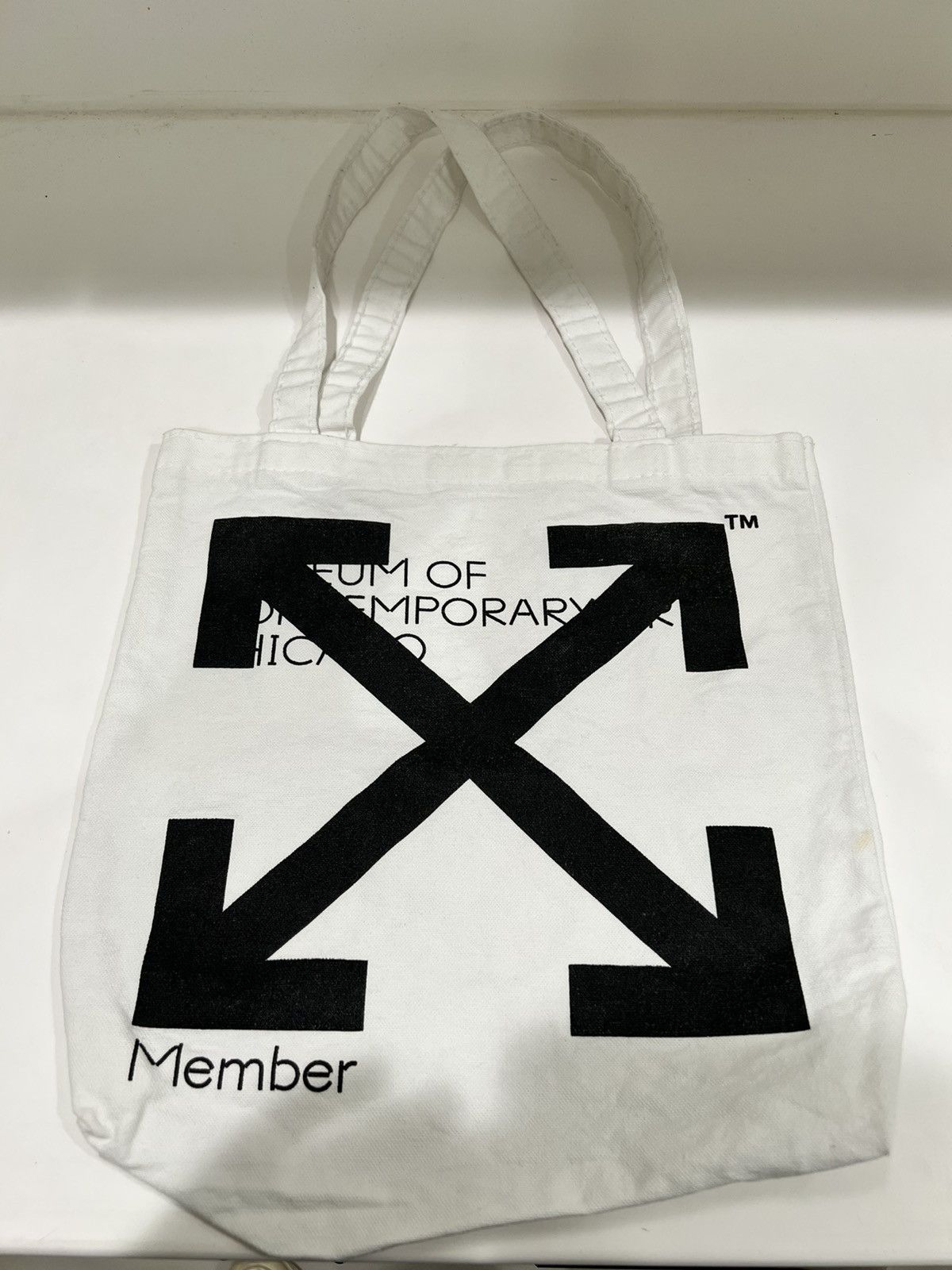 Off-White Figures of Speech MCA Tote Bag | Grailed