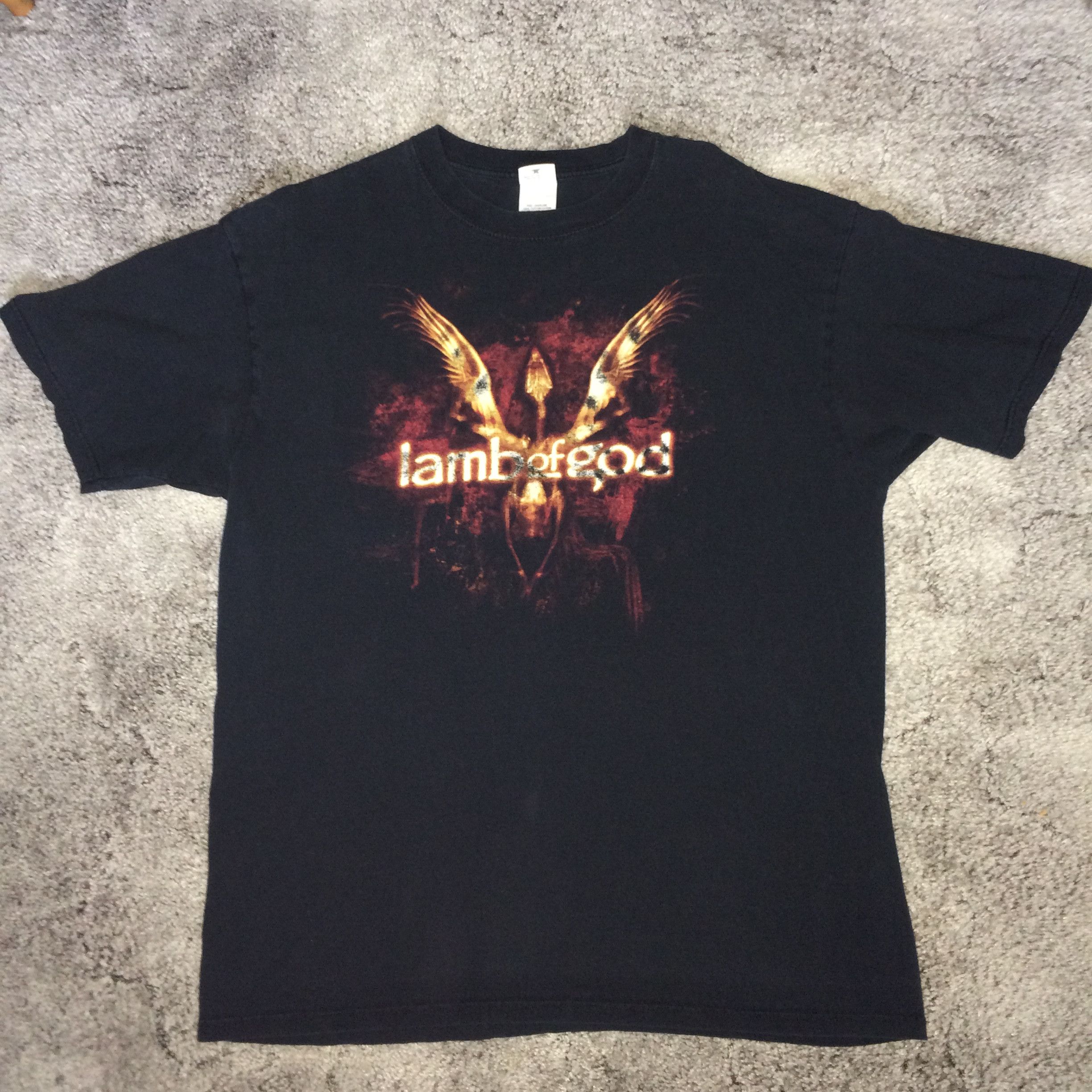 Anvil × Band Tees Lamb of God Band Shirt | Grailed