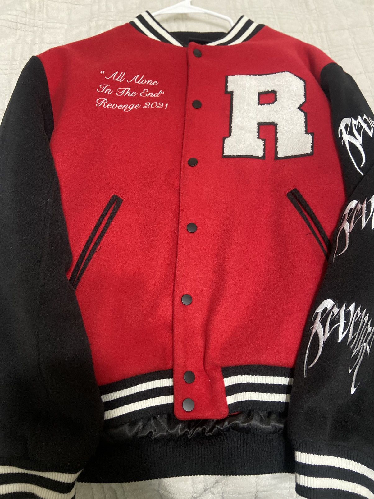 Revenge Revenge varsity jacket | Grailed