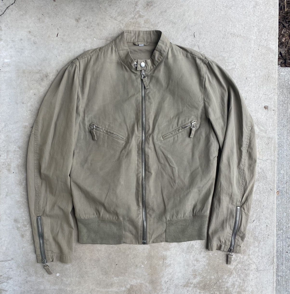 Helmut Lang × Vintage HELMUT LANG VINTAGE S/S 2004 CAFE RACER JACKET ...