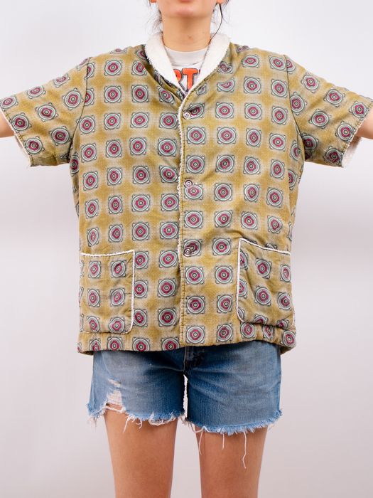 Vintage 1950's / 1960's cabana jacket, Terry towel lining, mens | Grailed