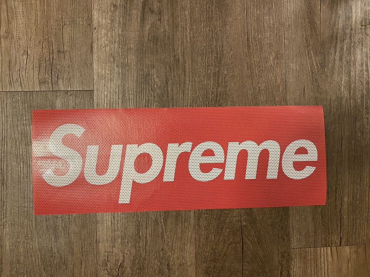 Supreme Large Supreme View Through Window Decal | Grailed
