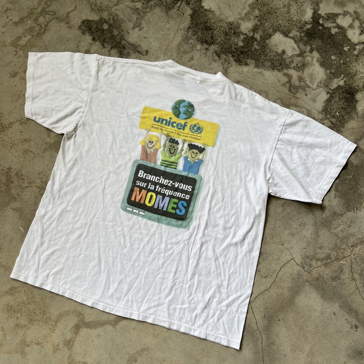Kyc Vintage × Vintage 90s Unicef Foundation t-shirt | Grailed