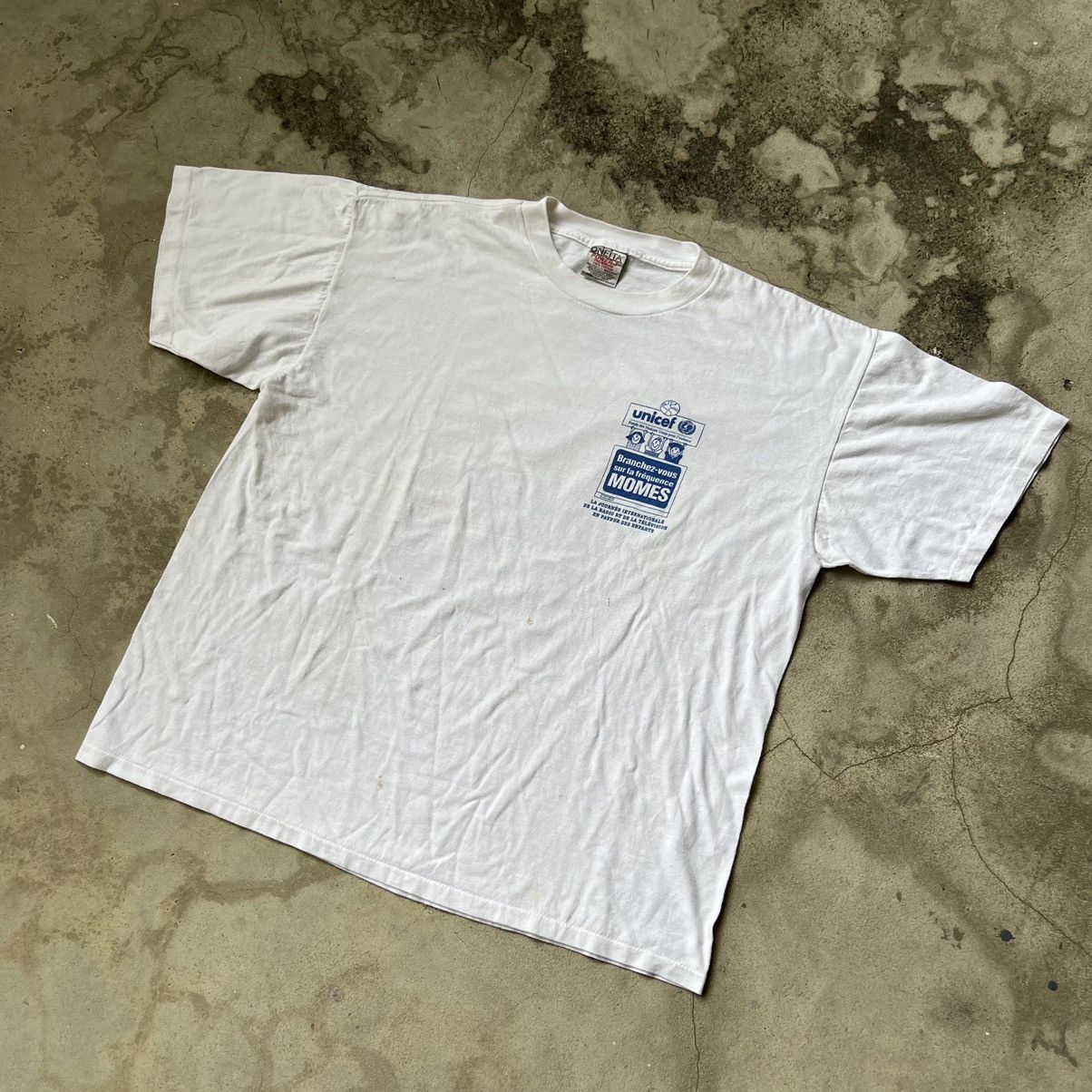 Kyc Vintage × Vintage 90s Unicef Foundation t-shirt | Grailed
