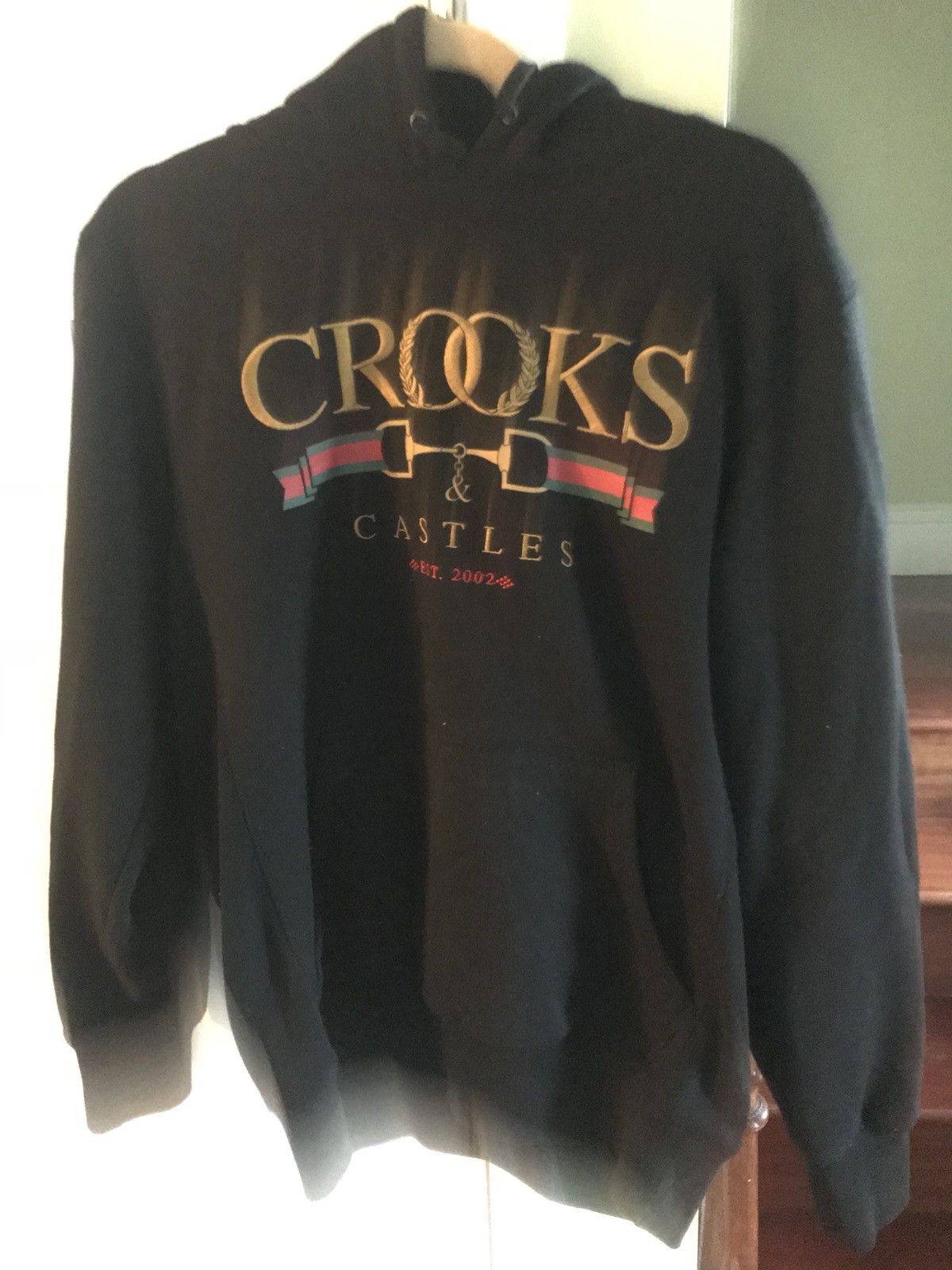 Vintage Rare Crooks & Castles “Gucci” Hooded Sweatshirt | Grailed