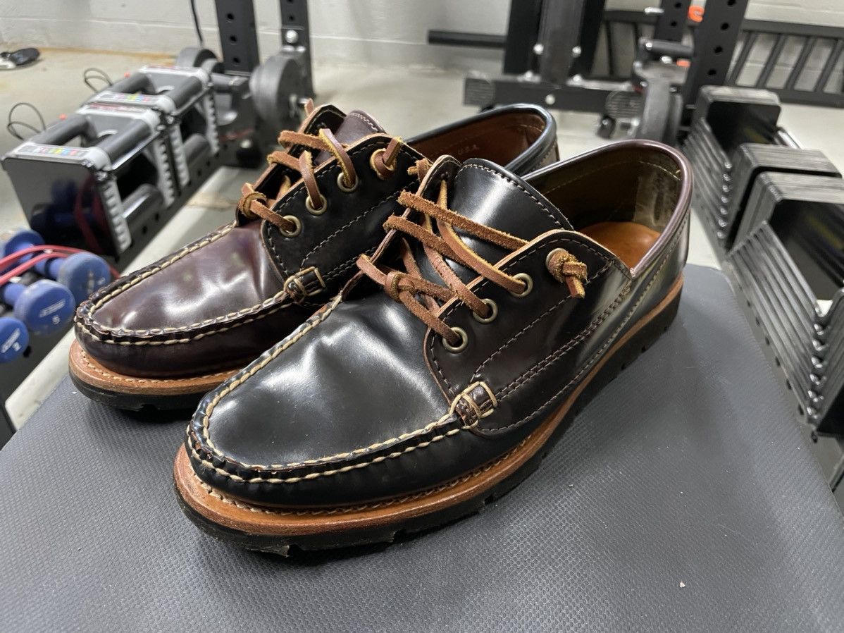 Rancourt & Co. Rancourt x J.Crew shell cordovan baxter ranger mocs 9D ...