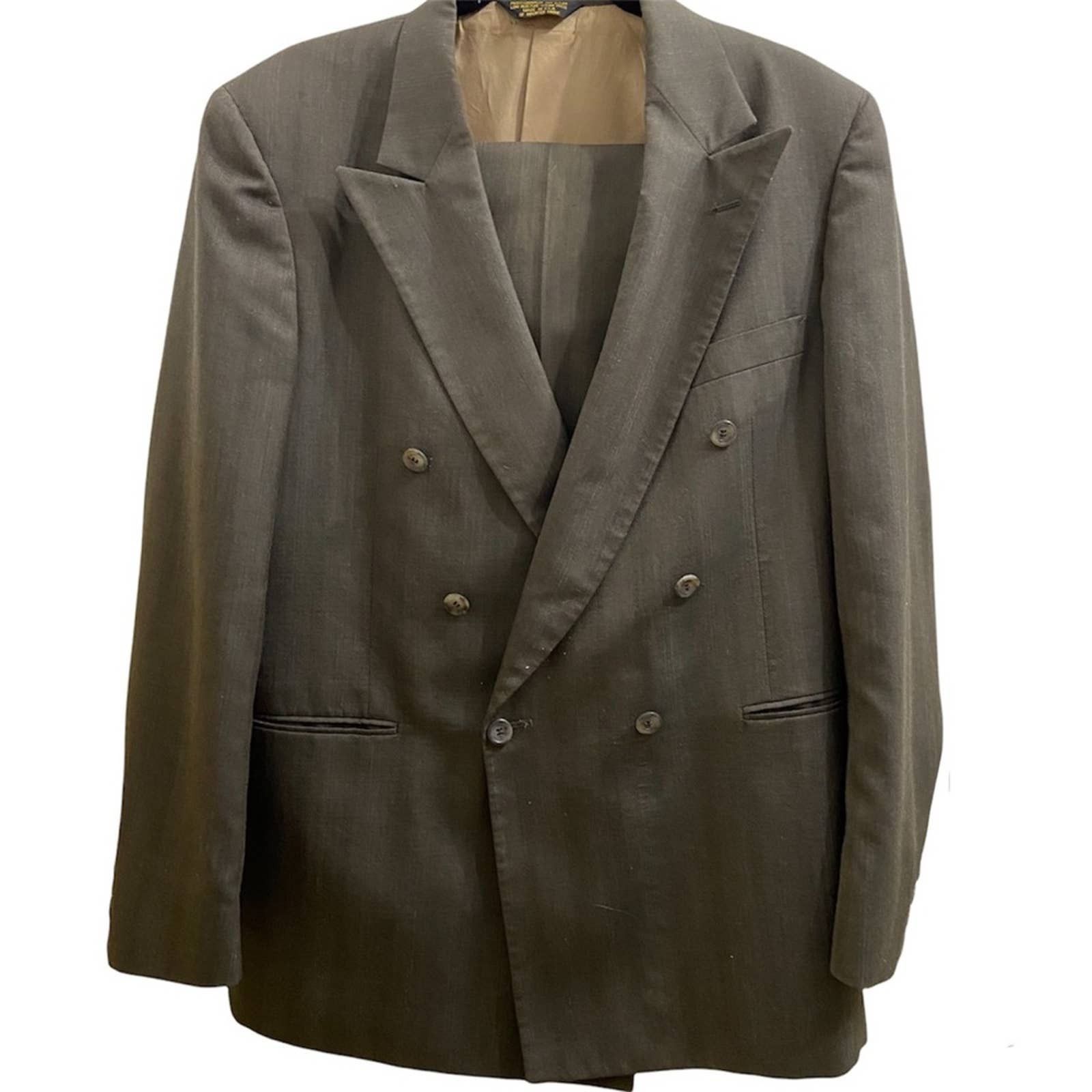 Adams Row Vintage Adams Row Anderson Little Double-breasted Suit 80s ...
