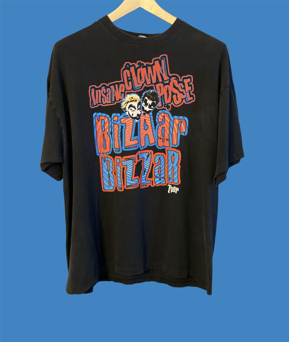 Band Tees × Vintage Vintage 2000 ICP Bizzar Bizaar Tour T-shirt | Grailed