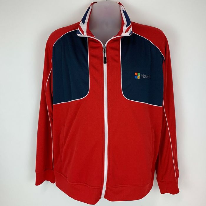 Other Microsoft Team UK Track Jacket Windbreaker Technology XL | Grailed