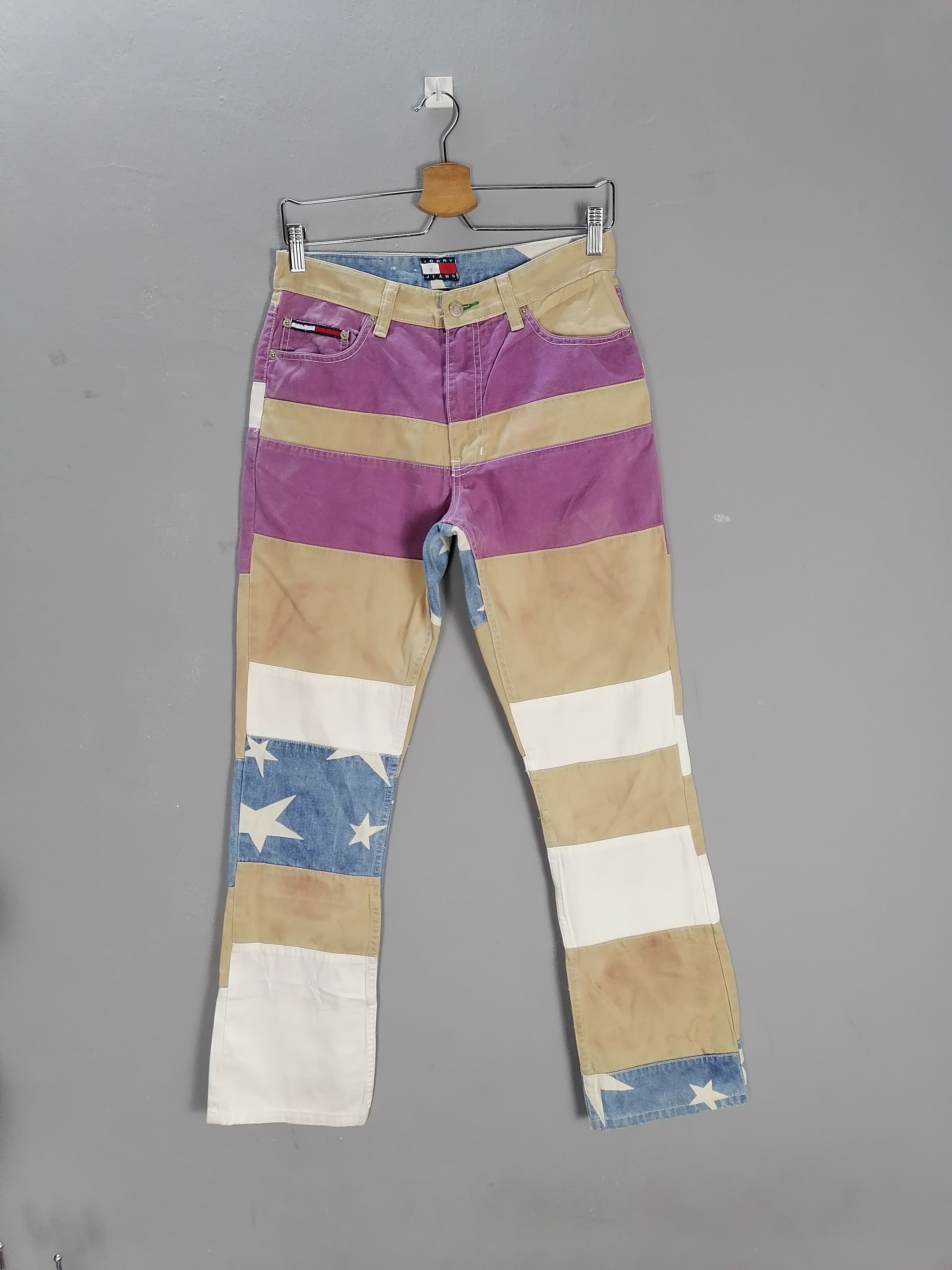 Japanese Brand × Tommy Hilfiger Rare 🔥Tommy Hilfiger Hagi Design Pants ...