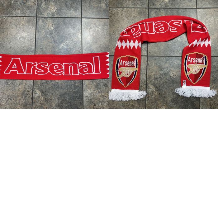 Vintage Arsenal Soccer Team Scarf 56x7.5” | Grailed