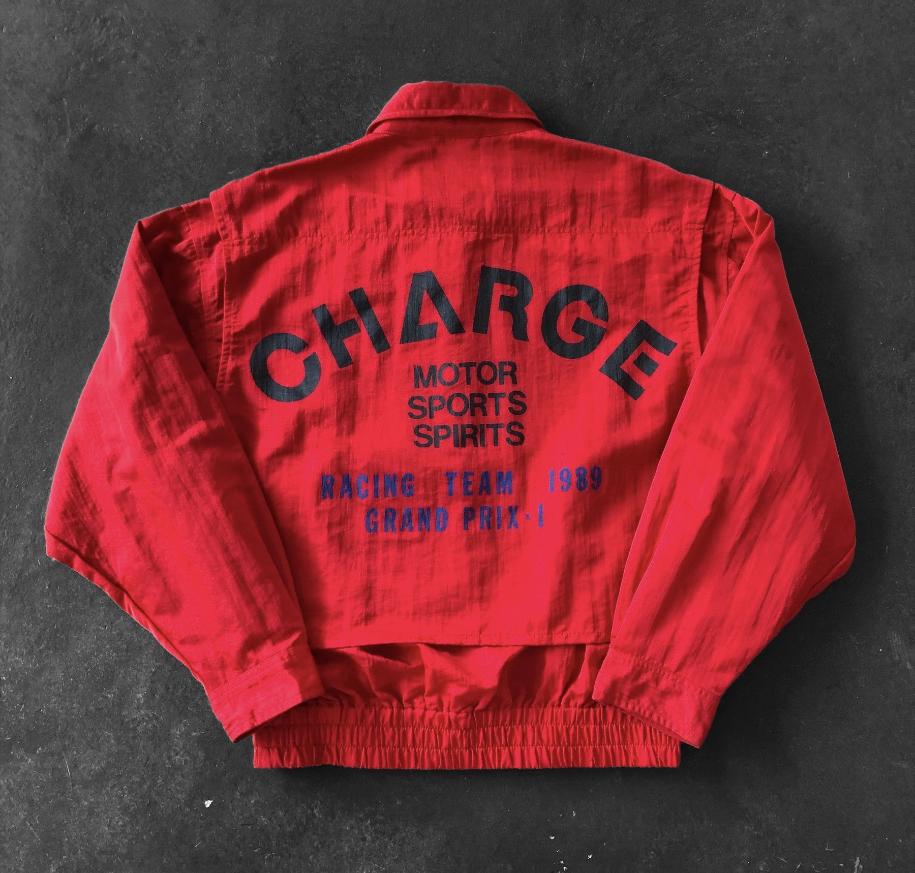 Racing × Vintage VINTAGE 80’S CHARGE RACING TEAM GRAND PRIX JACKET ...