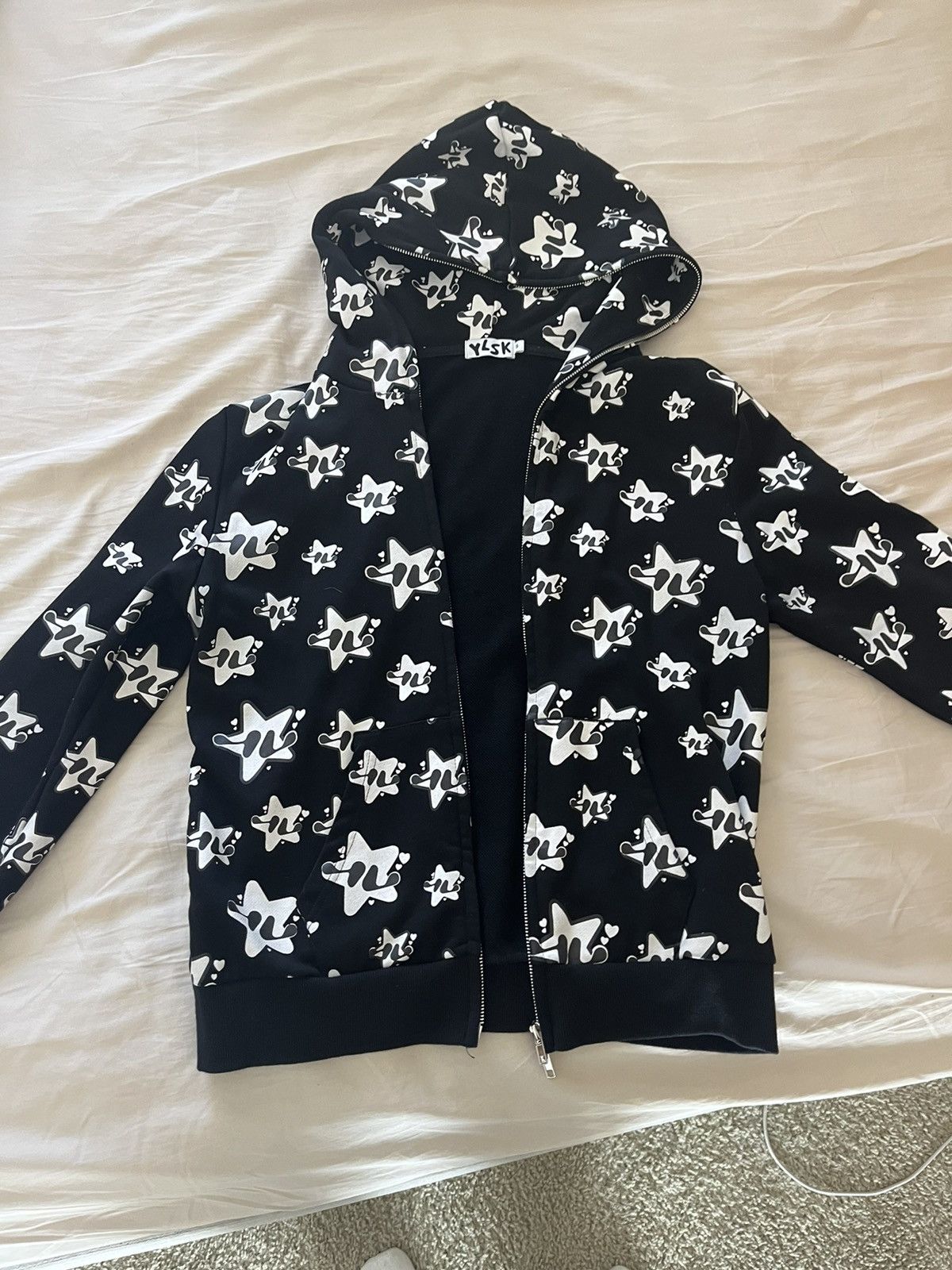 Streetwear YLSK YL STARS FULL ZIP HOODIE | Grailed