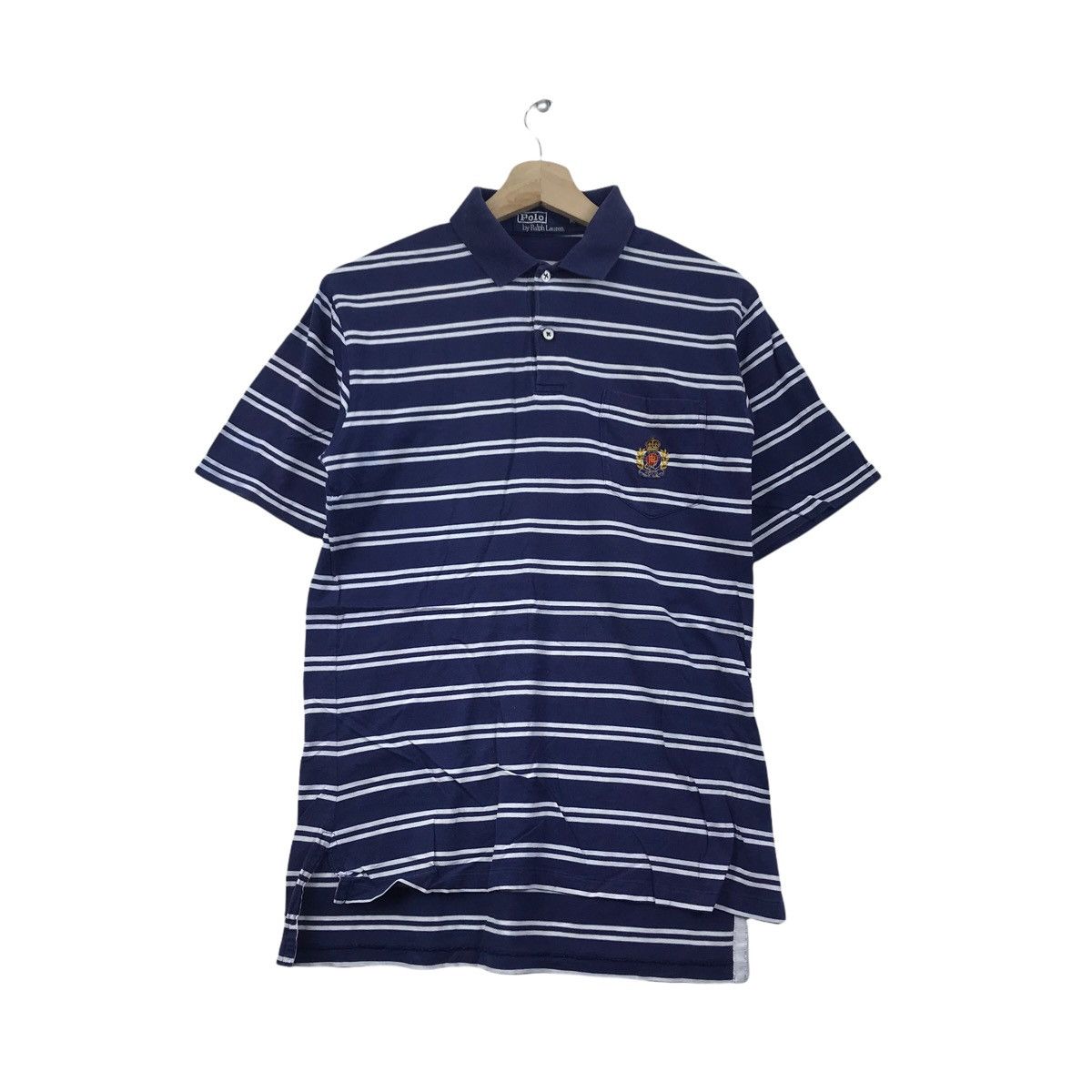 Polo Ralph Lauren Vtg POLO RALPH LAUREN Crest Cookies Logo Striped ...