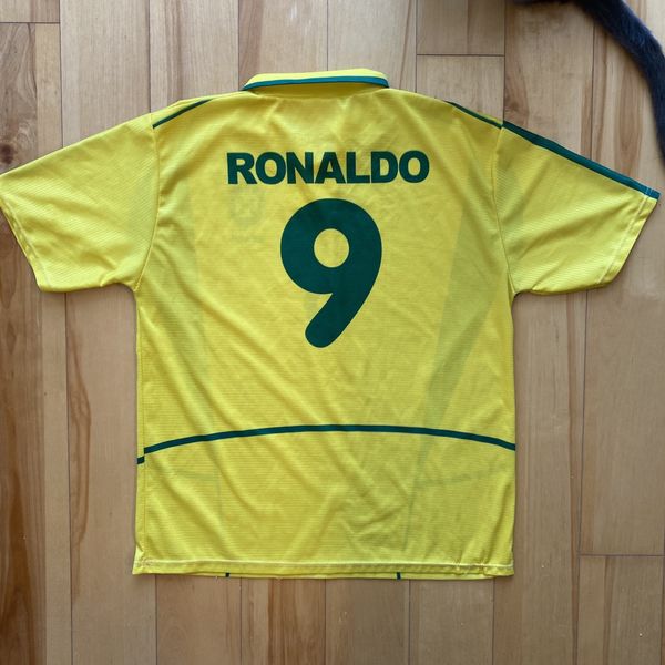 Vintage Vintage Brazil Ronaldo R9 Jersey | Grailed