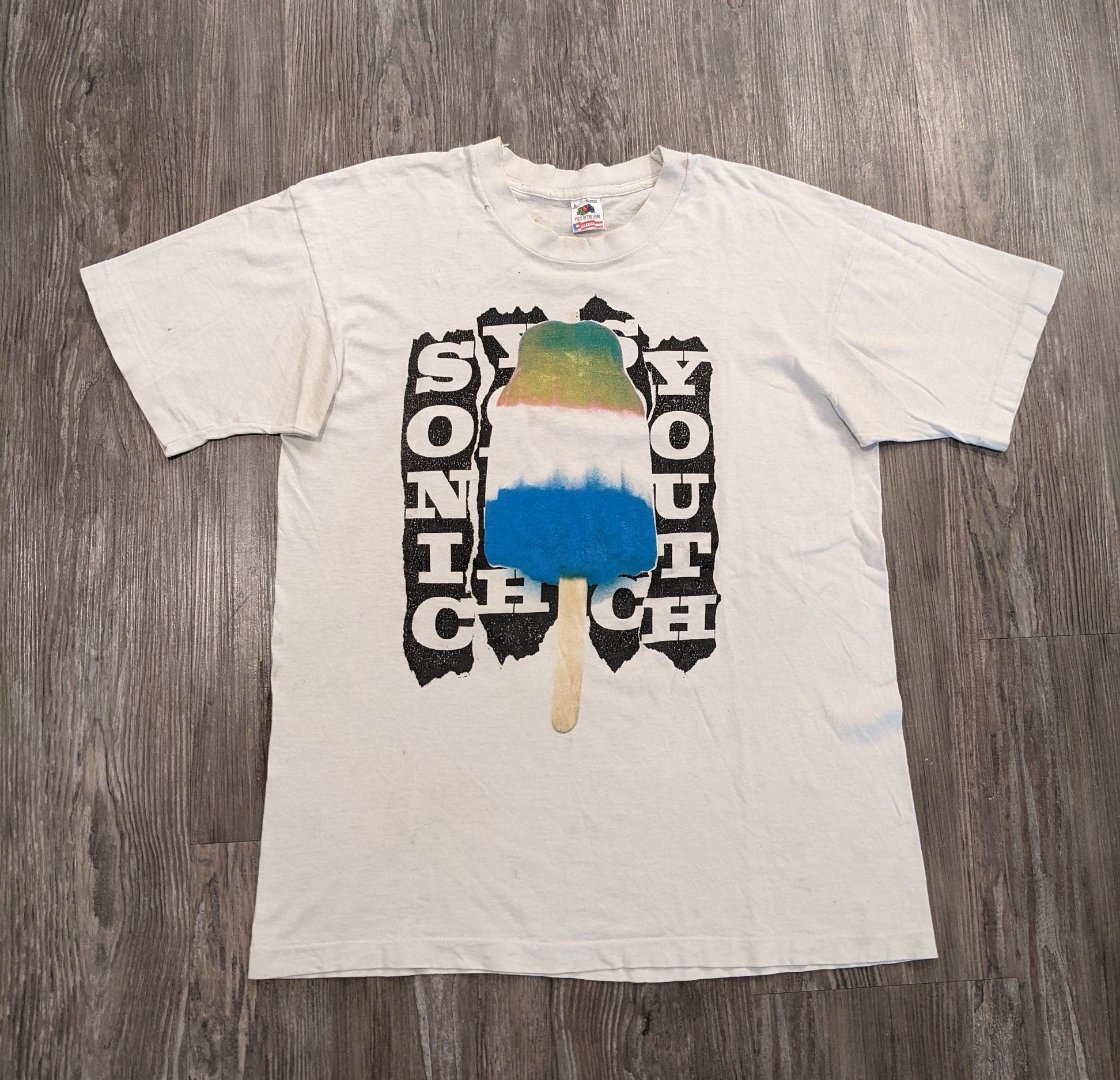 Vintage Vintage 90s Sonic Youth Popsicle Bomb Pop Sun Ra Grail Rare ...