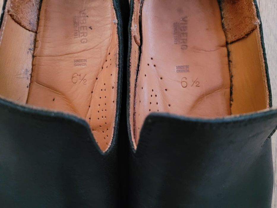 Viberg Viberg - Washed Horsehide Mini Ripple Slipper | Grailed