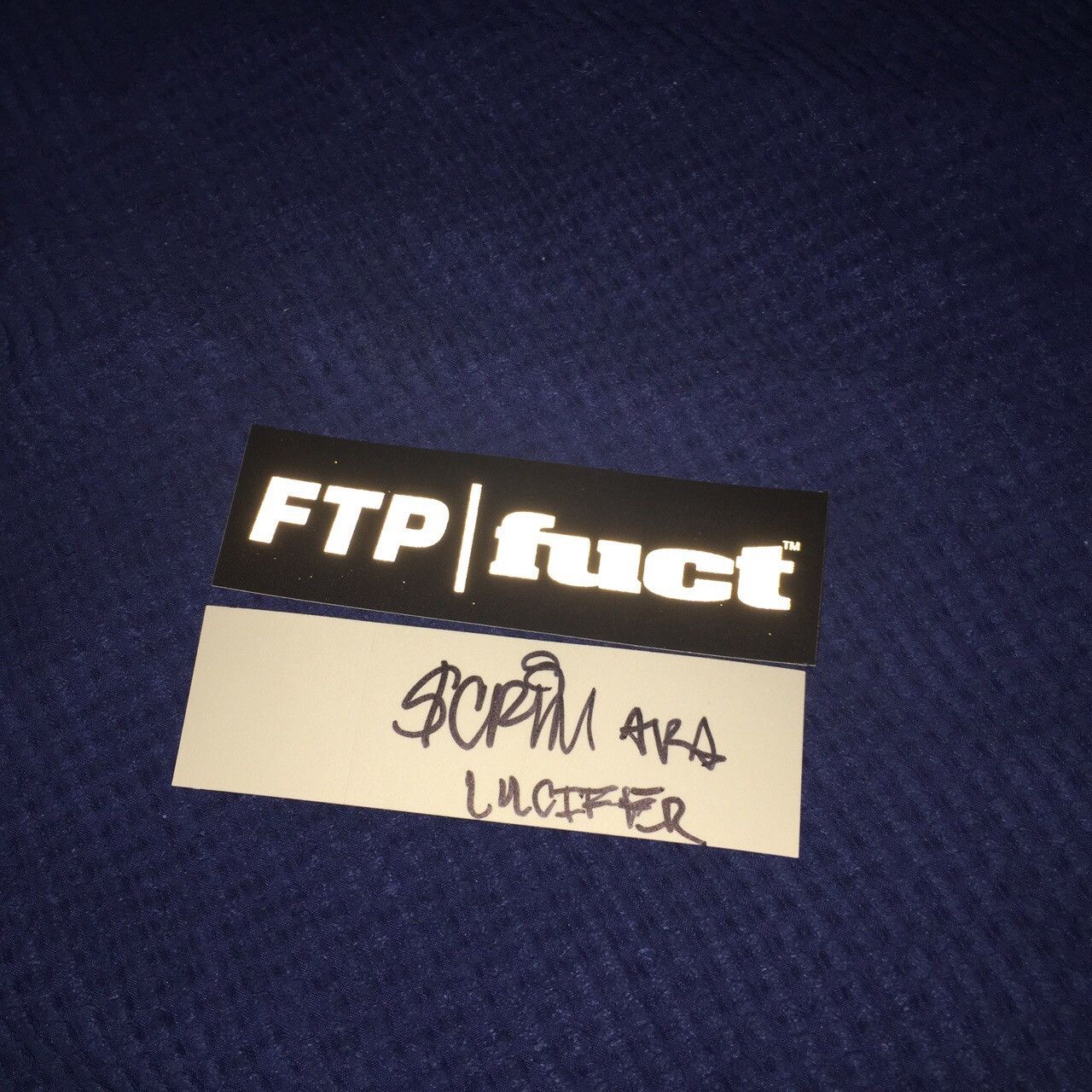FUCT Ftp X Fuct Sticker | Grailed