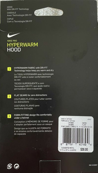 Nike Nike Pro Hyperwarm Hood Grey | Grailed
