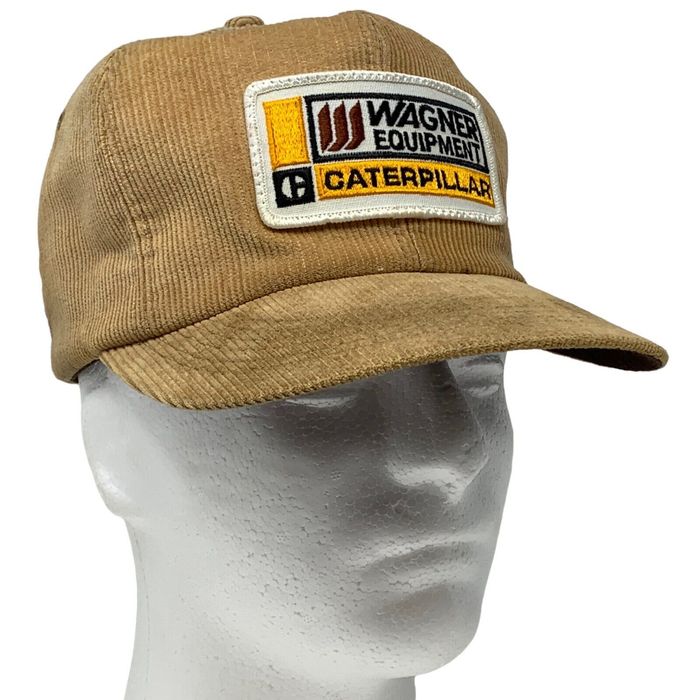 Vintage Vintage 80s CAT Caterpillar Wagner Equipment Snapback Hat | Grailed