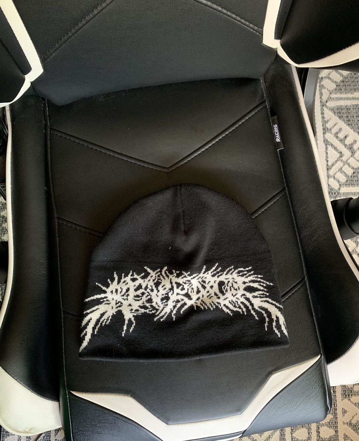 Revenge FINAL PRICE Revenge “Metal” Logo Beanie | Grailed