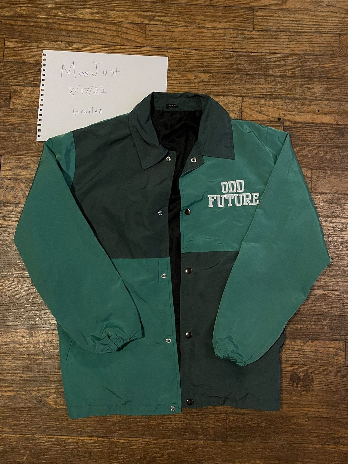 Odd Future Odd Future Nylon Button Up Jacket | Grailed