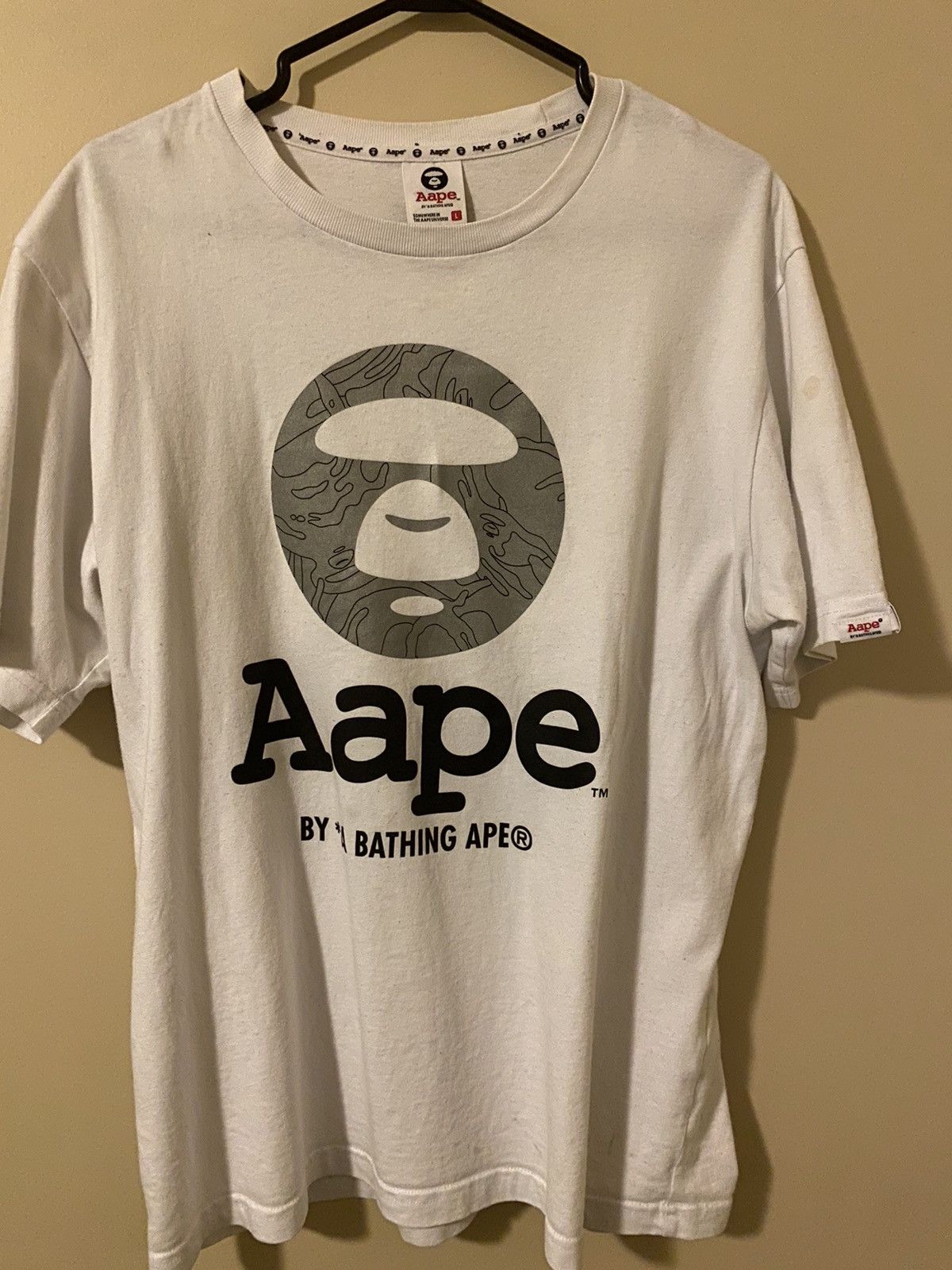 Aape Aape Reflective Tee | Grailed