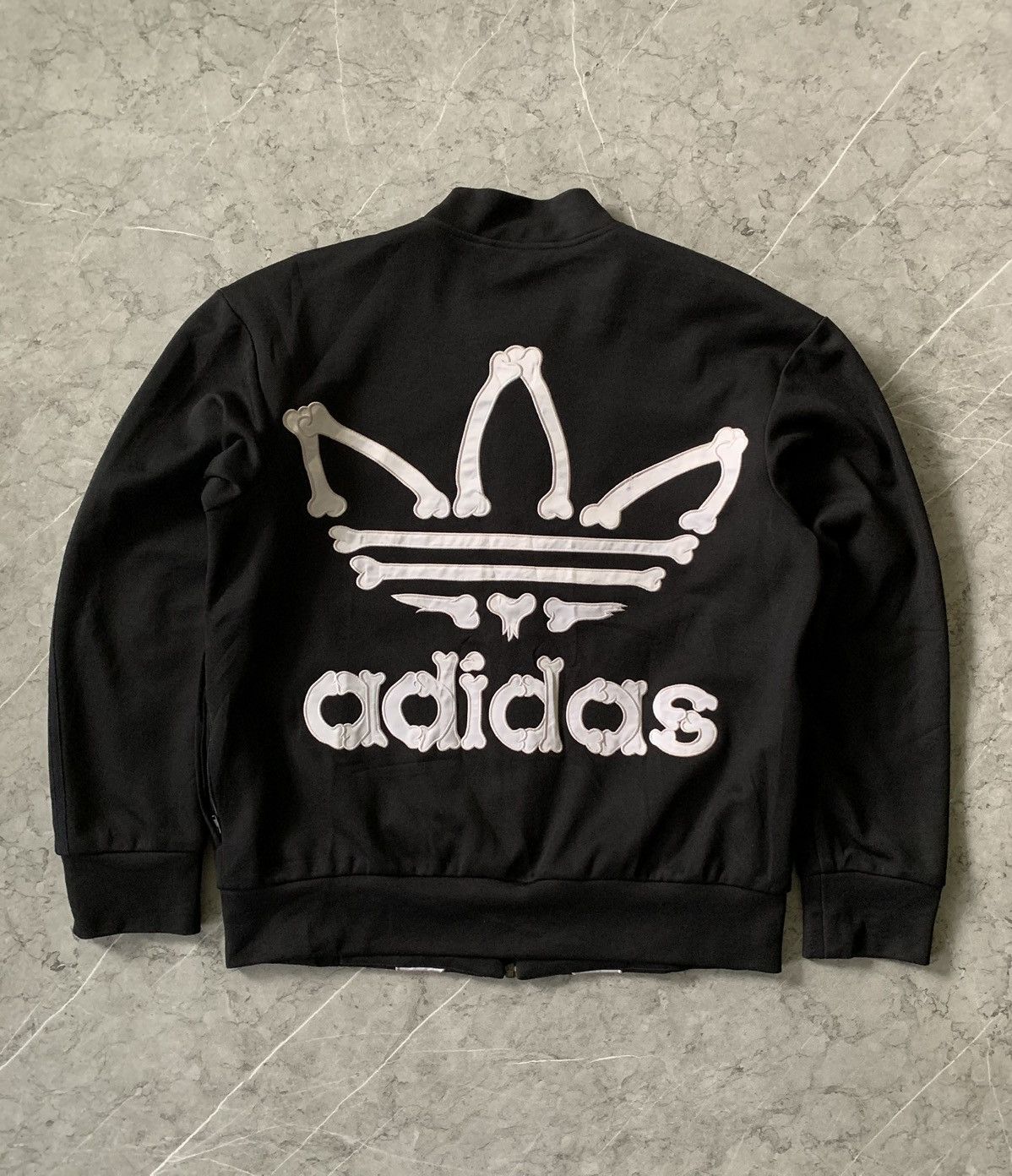 Adidas 🔥RARE🔥Adidas x jeremy scott skeleton bones jacket | Grailed