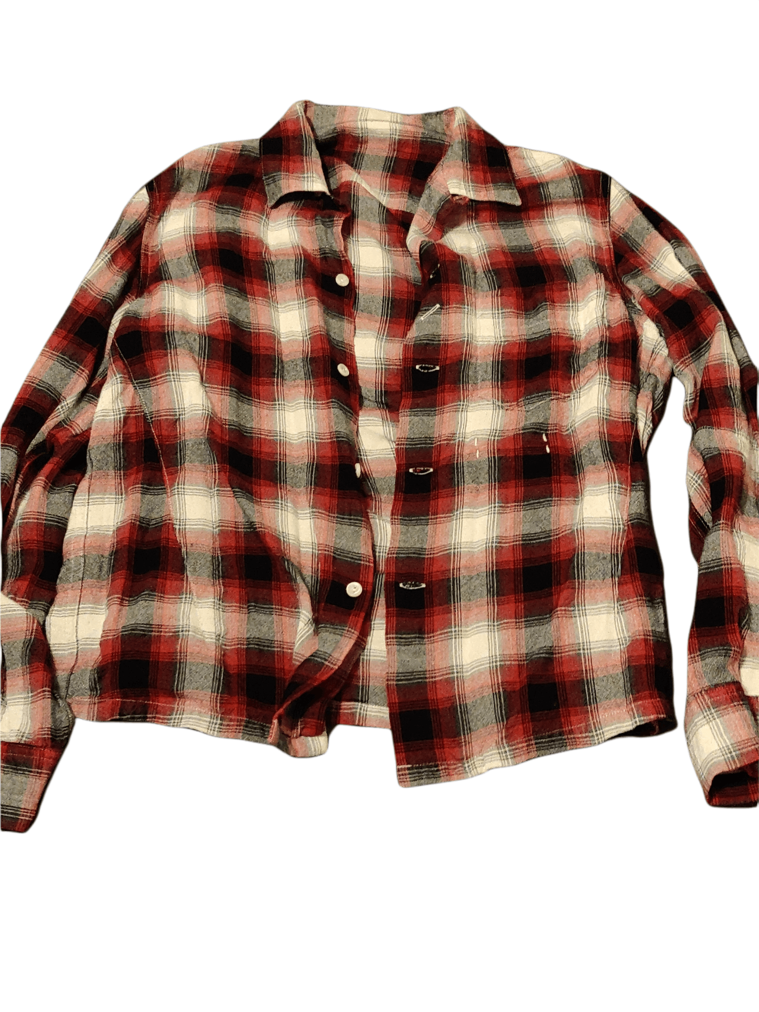 Number (N)ine AW09 Rayon Red Check Shirt | Grailed